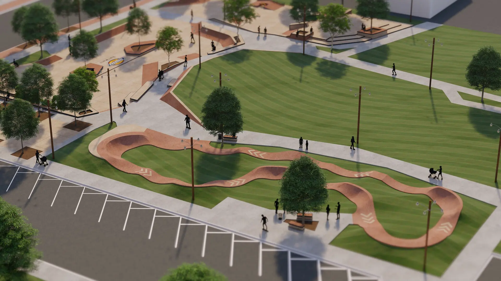 City of Fort Worth Texas Dickies Skate Park - SPA Skateparks